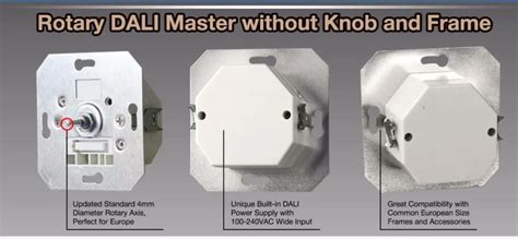 Ac100~240v Dali Mcu Dimmer Digital Rotary Buy Knob Dali Mcu Dimmer Dali Led Dimmer Dali Dimmer