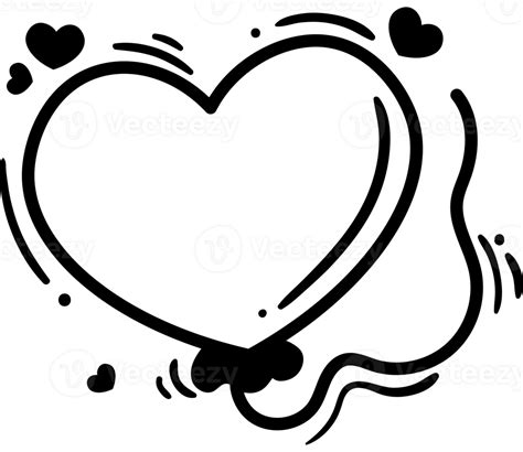 Balloon Love Doodle Icon Isolated 24406016 Png