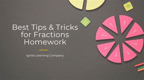 Best Tips And Tricks For Fractions Homework