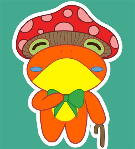Mushroom Hat Frog