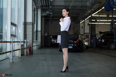 赵智妍试车体验 蜜丝MISSLEG V005 写真集 微图坊