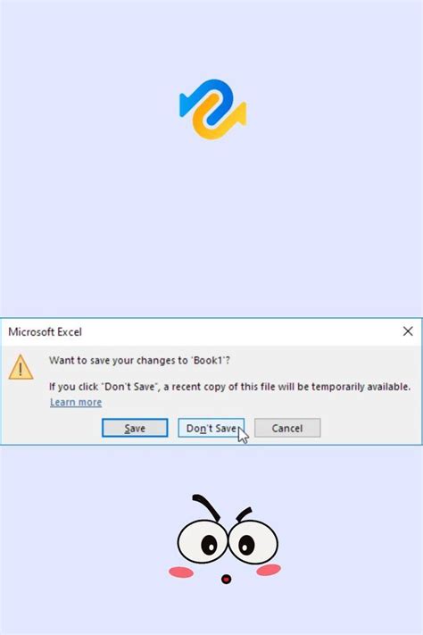 How To Recover Unsaved Excel File After Clicking Don T Save Video