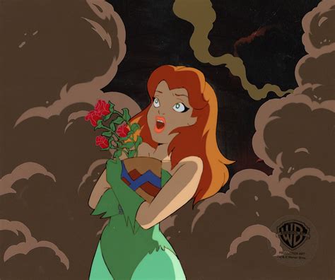 Batman The Animated Series Original Production Cel Poison Ivy