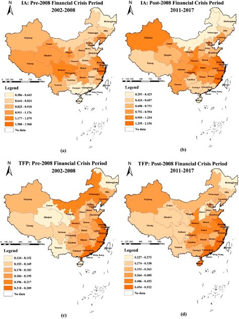 Spatial Variation Of Ia And Tfp Download Scientific Diagram