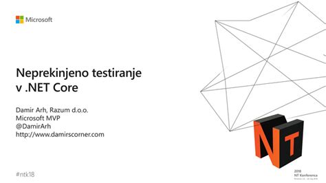 Continuous Testing In NET Core Damir S Corner
