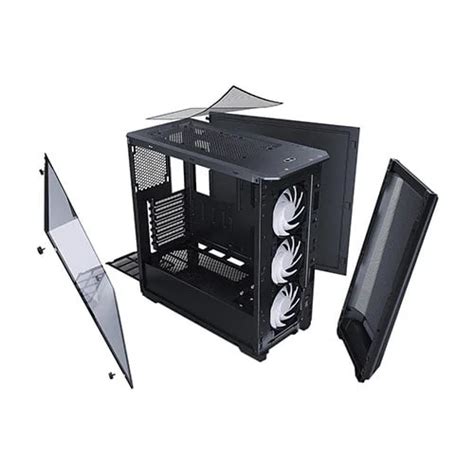 Phanteks Eclipse P400a Tempered Glass Drgb Atx Mid Tower Case Black