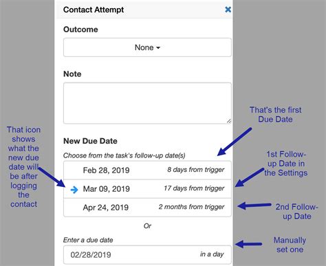 task due date management faq