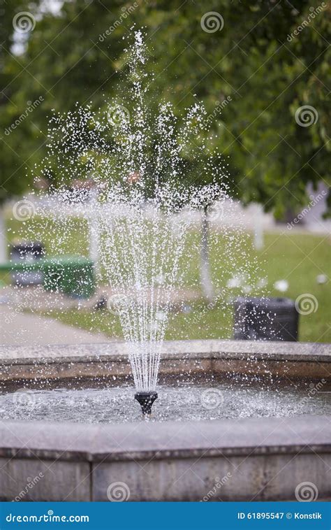 Fountain In Park Russia Stock Image Image Of Decoration 61895547