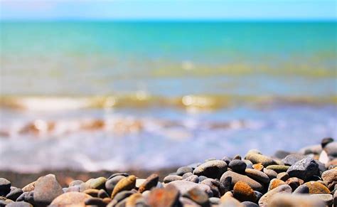 해변 돌 회색과 갈색 돌 자연 해변 돌 Hd 배경 화면 Wallpaperbetter