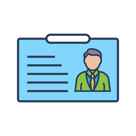 Identity Vector Icon 16715047 Vector Art At Vecteezy