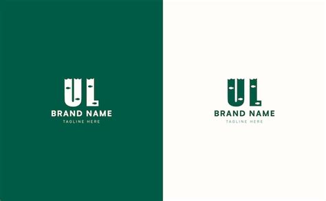 Premium Vector Ul Letters Vector Logo Design