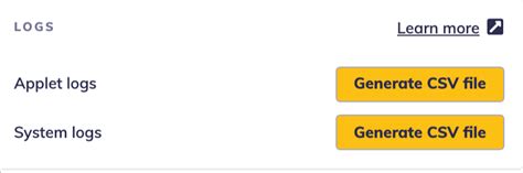 Device System Logs Signageos