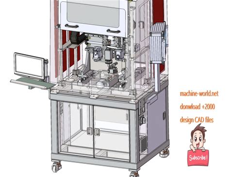 3d File Industrial 3d Model Cnc Machining Machine 🧞‍♂️・3d Printable