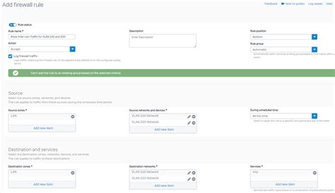 Sophos Firewall How To Configure Inter Vlan Routing On Sophos Firewall
