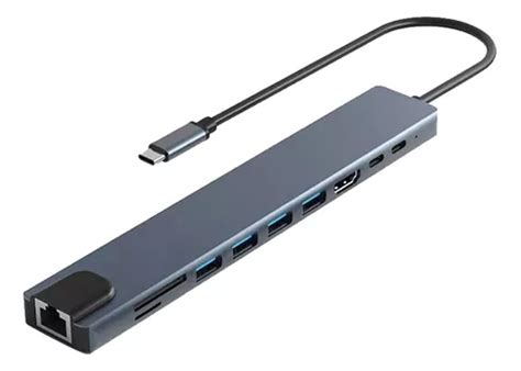 Estación De Acoplamiento Usb C 10 En 1 Divisor Usb Hub C A Meses Sin