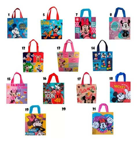 Bolsas Dulceros Mickey Minnie Piezas Bolos Envío gratis
