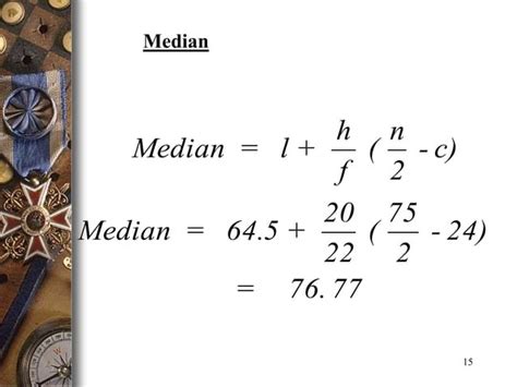 Measure Of Central Tendency Types Of Averages Arithmetic Mean Median