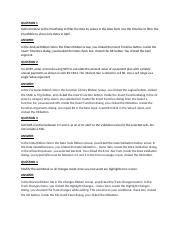 Excel Part 4 Docx QUESTION 1 Add A Timeline To The PivotTable To