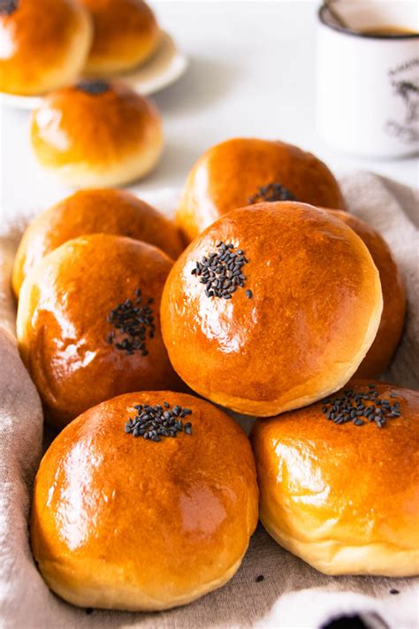 Anpan あんパン Japanese Red Bean Buns Foodelicacy