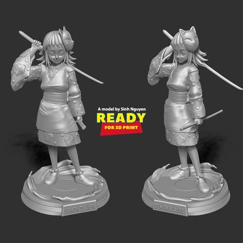 Artstation Makomo Demon Slayer Fanart Resources