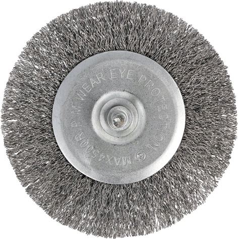 Szczotka druciana do wkrętarki wiertarki 100 mm do metalu stali t