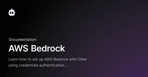 aws bedrock cline