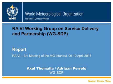 Ppt Wmo