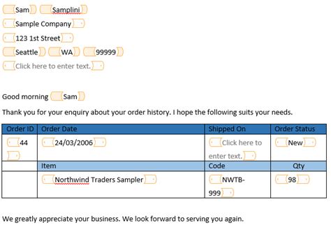 Document Generation Using Word Content Controls Back In Business