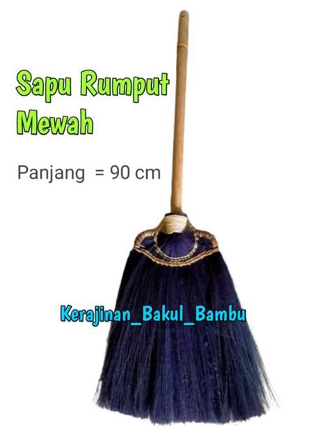 Sapu Lantai Sapu Batang Rumput Sapu Rumput Kualitas Mewah Sapu