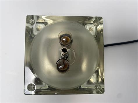 Cubosfera Glass Table Lamp By Alessandro Mendini Italy 1968 For Sale