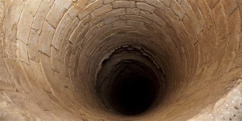 An Ancient Deep Well Photographed To Portray Dilation