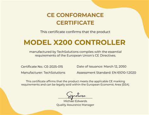 Free Printable Conformance Certificate Templates To Customize Online