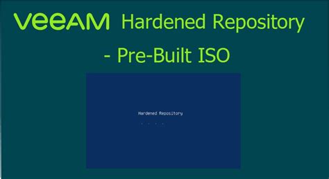 Veeam Hardened Repository Pre Built Iso Michael Paul Micoolpaul