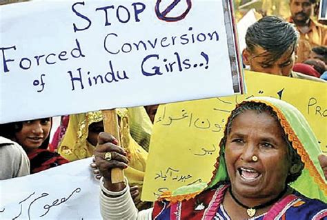 Protest In Pakistan Against Forced Conversion Of Hindu Girls In Sindh