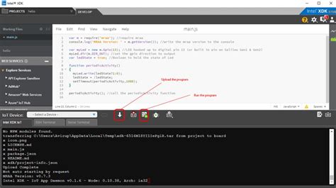 Intel Xdk For Iot Nodejs Intel Edison Projects