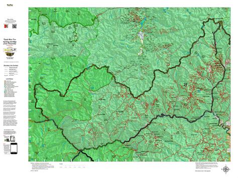 Idaho Controlled Mule Deer Unit 21 Land Ownership Map By Idaho Huntdata