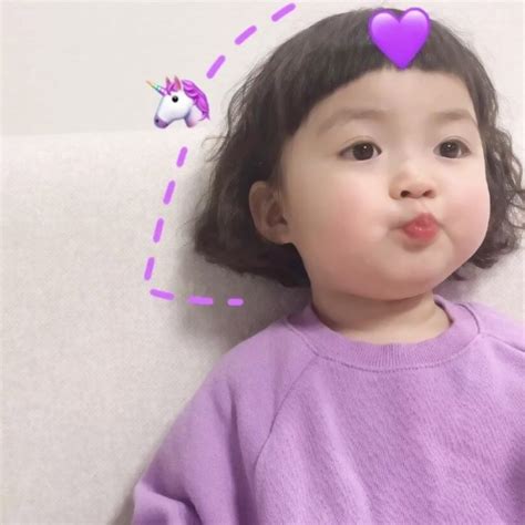 萌娃呆萌2021最潮最火萌娃头像萌娃大眼睛大山谷图库