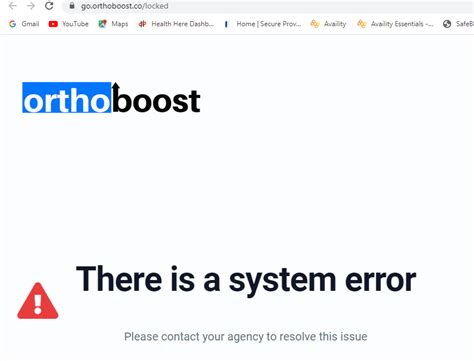 System Error Wording Voters Highlevel