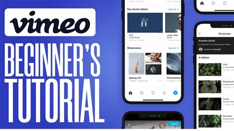 vimeo tutorial for beginners how to use vimeo youtube