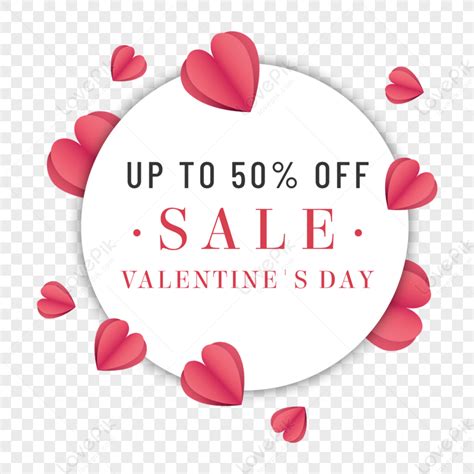 종이 컷 사랑 일러스트 심장 발렌타인 데이 승진 둥근 테두리 빨간색장식삽화 Png 일러스트 무료 다운로드 Lovepik