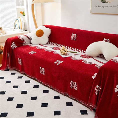 Sofa Throw Cover Rosy Sofaguards