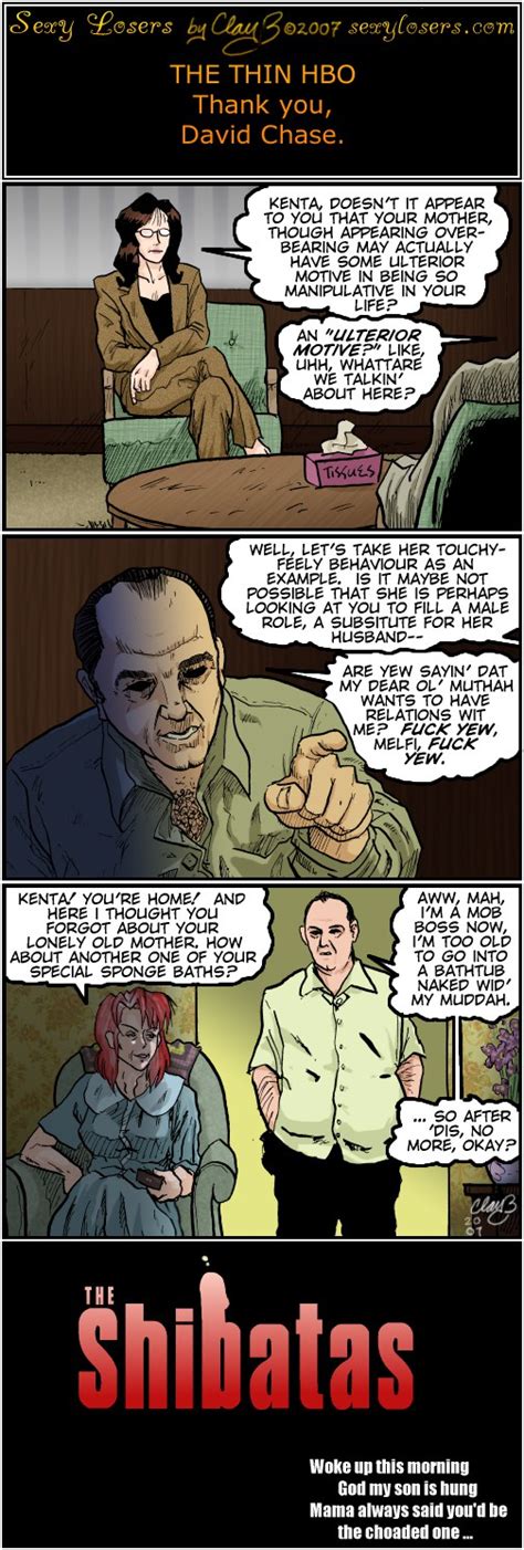 Post 1995059 Claycomix Comic Thesopranos Tonysoprano