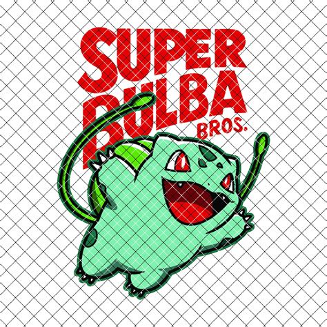Super Bulbasaur Pokemon Svg Bulbasaur Svg Pokemon Svg Etsy