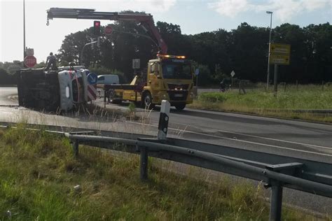 Unfall Gronau Epe RTW Autohaus Thörner