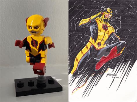 Reverse Flash Custom Minifig And The Cool Design I Based It On Rlego
