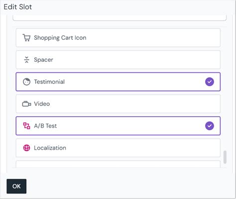 a b testing in uniform uniform dxp documentation