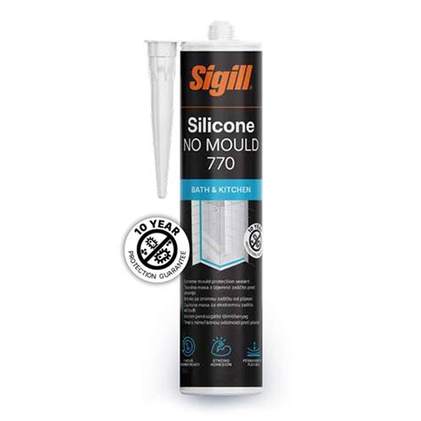Sigill Silicone 770 Sanitární Silikon 280 Ml Bílý