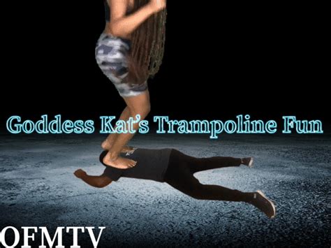 Ofment Goddess Kats Trampoline Fun