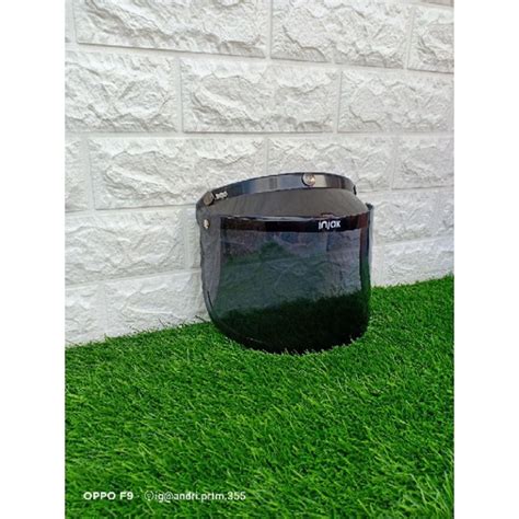 Jual Kaca Flat Kaca Datar Kaca Untuk Helm Bogo Retro Shopee Indonesia