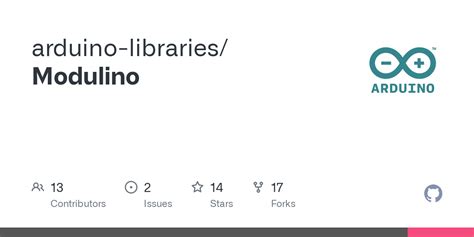 Github Arduino Libraries Modulino